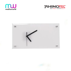 Glass Photo Frame With Clock Square | MediaWorld.co.id | Digital Printing